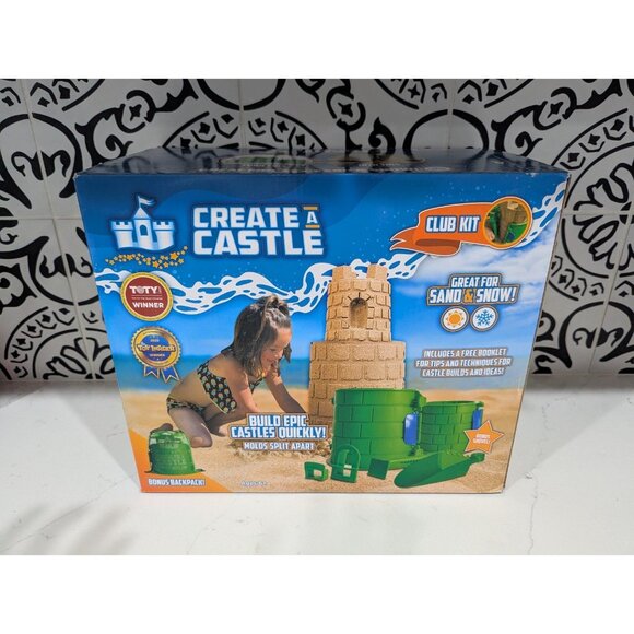 Create-a-Castle | Toys | New Create A Castle Tower Kit 6 Piece Premium ...